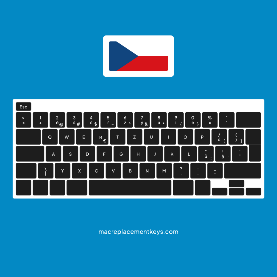 Mac Replacement Keys | Replacement Full Keycap Set for MacBook Pro ...