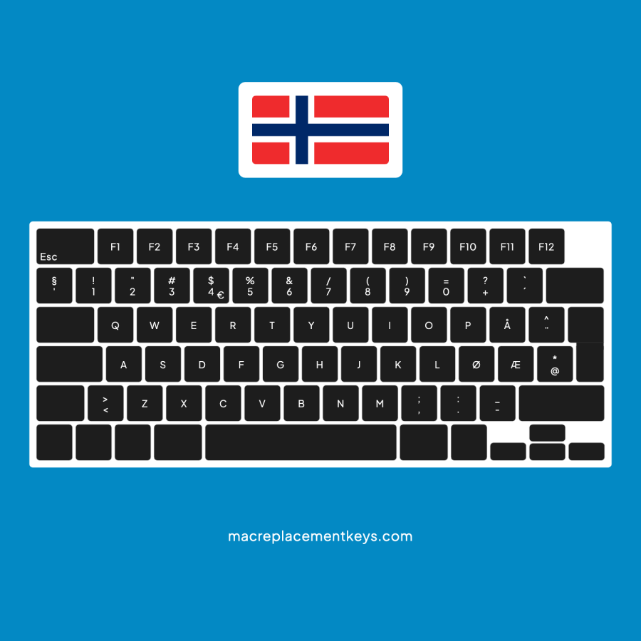 Mac Replacement Keys | Replacement Full Keycap Set for MacBook Pro ...