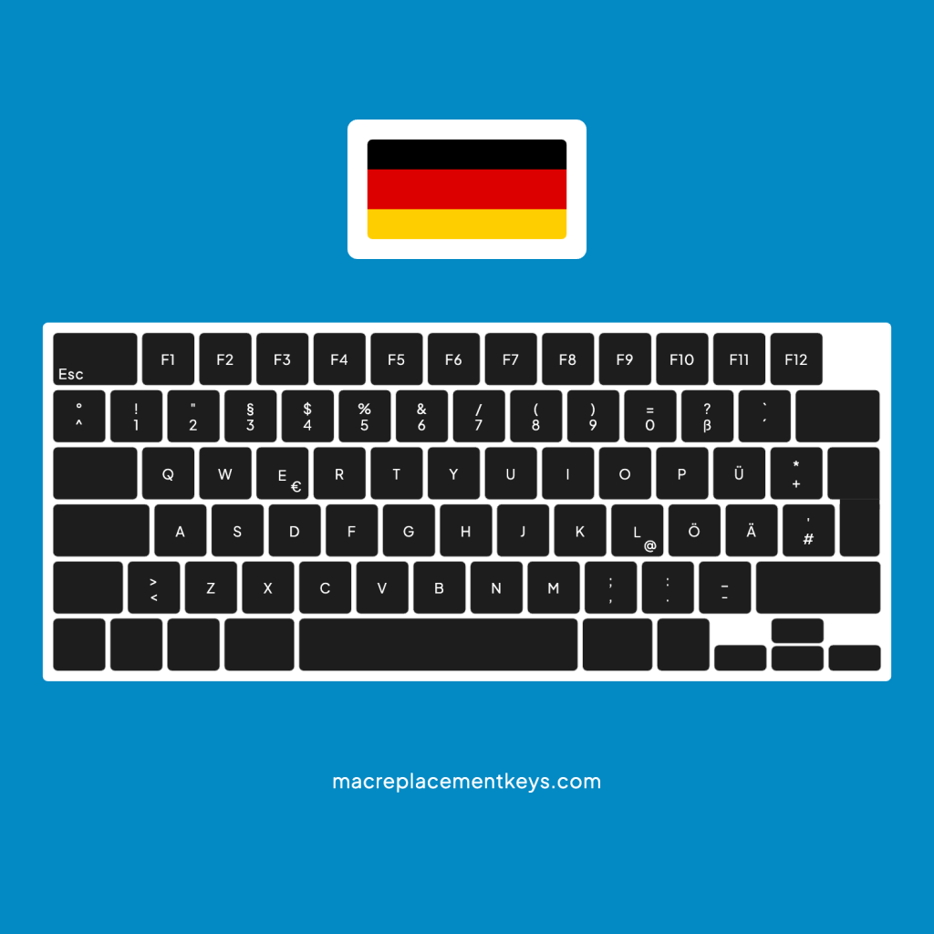 Mac Replacement Keys | Replacement Full Keycap Set for MacBook Pro ...